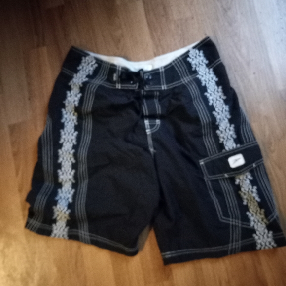 Speedo | Swim | Speedo 3 Mens Black White Surf Board Swim Shorts | Poshmark